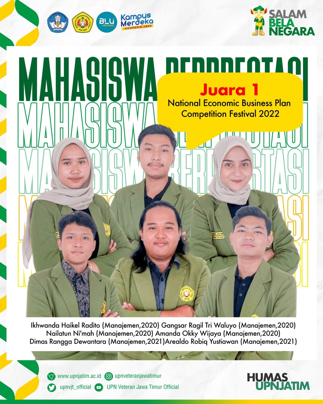 Prestasi Mahasiswa – Prodi Manajemen